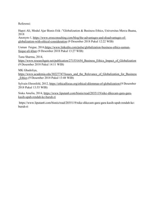 12,be&gg,dyah ruth wulandari,hapzi ali,etika & bisnis,globalization & business ethics ...