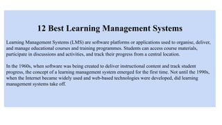12 Best Learning Management Systems.pdf