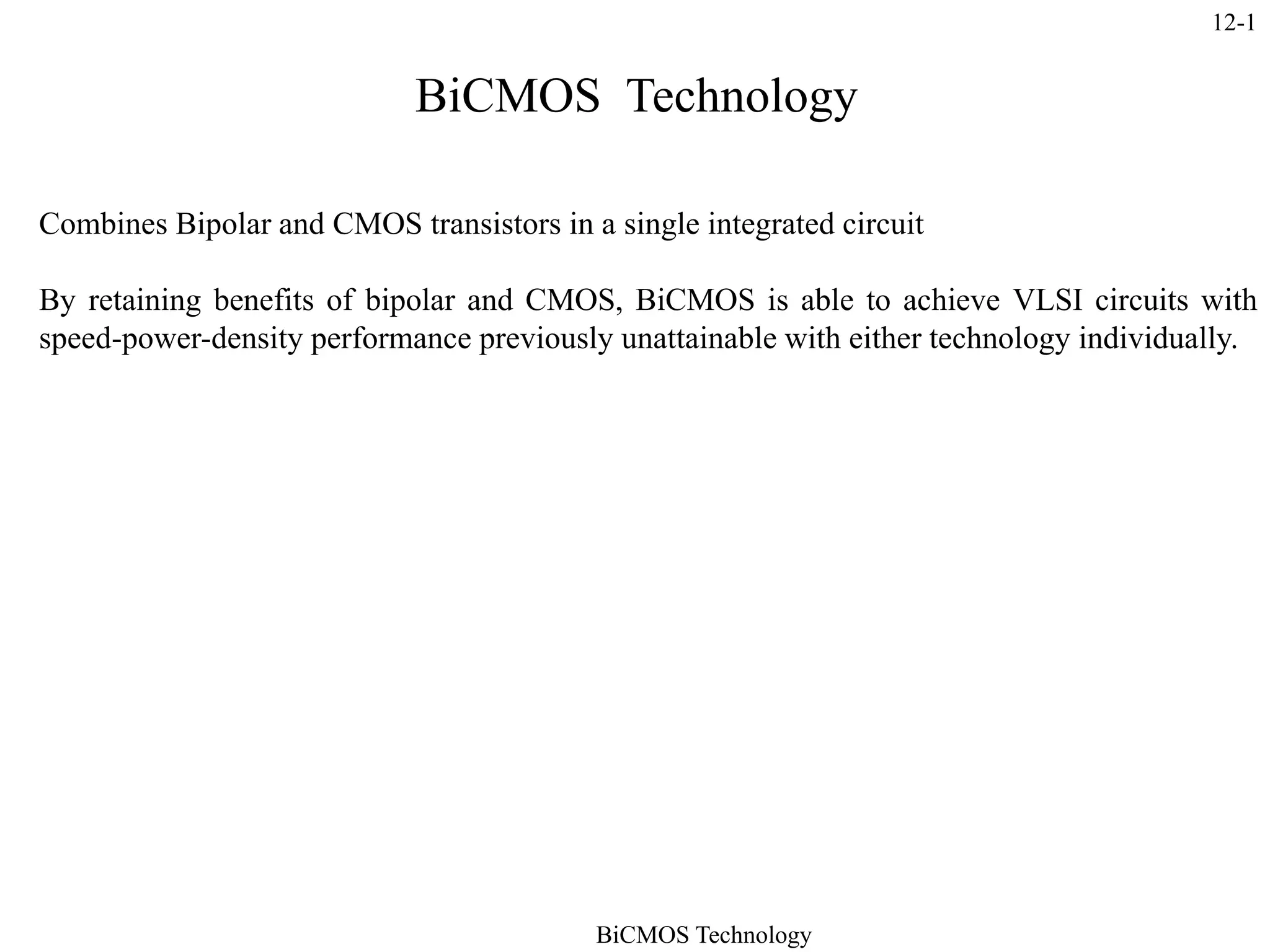12BiCMOS Technology.ppt