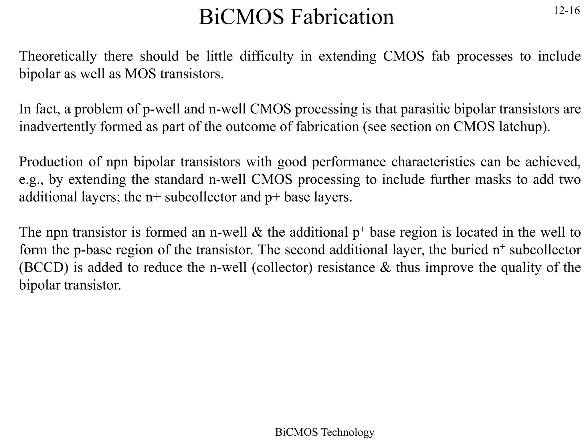 12BiCMOS Technology.ppt