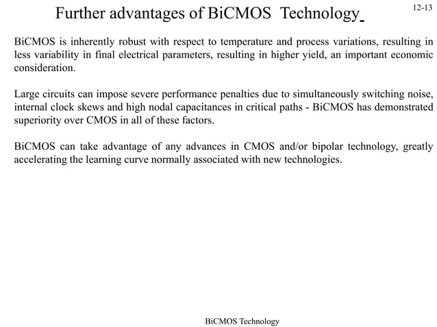 12BiCMOS Technology.ppt | Physics | Science