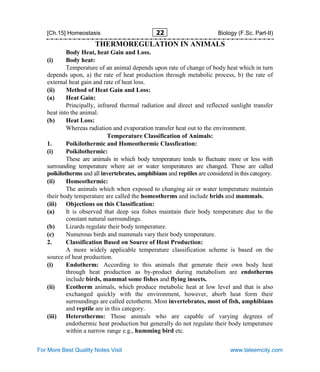 2nd Year Biology Notes by Taleemcity.com