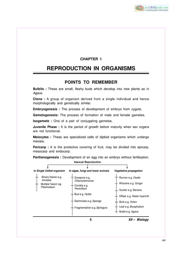 12 biology imp_q_ch01_reproduction_in_organisms_01 | PDF