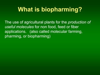 12 biopharming | PDF