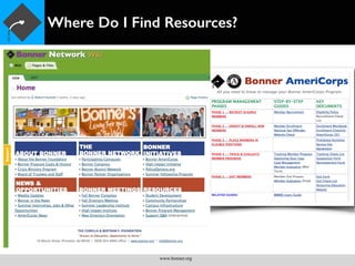 Bonner Ameri Corps Overview | PPT