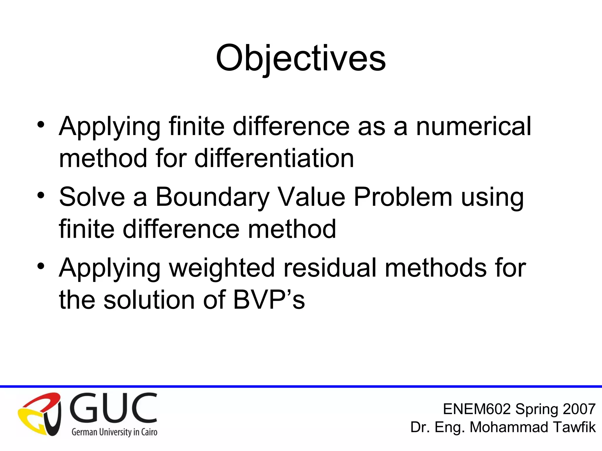 12 boundary value problem | PPT