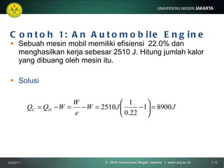 Termodinamika (12) b reservoar_energi_panas | PPT