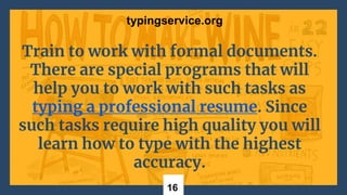 12 Brilliant Typing Tips and Tricks For Students | PPTX