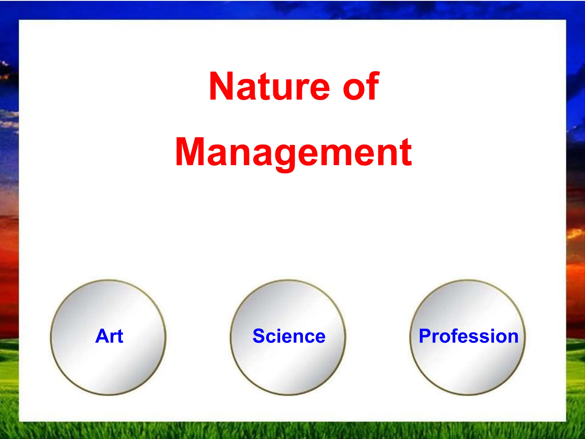 12 BUSINESS STUDIES Chapter 1 Nature and scope of Management | PPTX