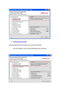 Weblogic 12c Graphical Mode installation steps in Windows | DOCX