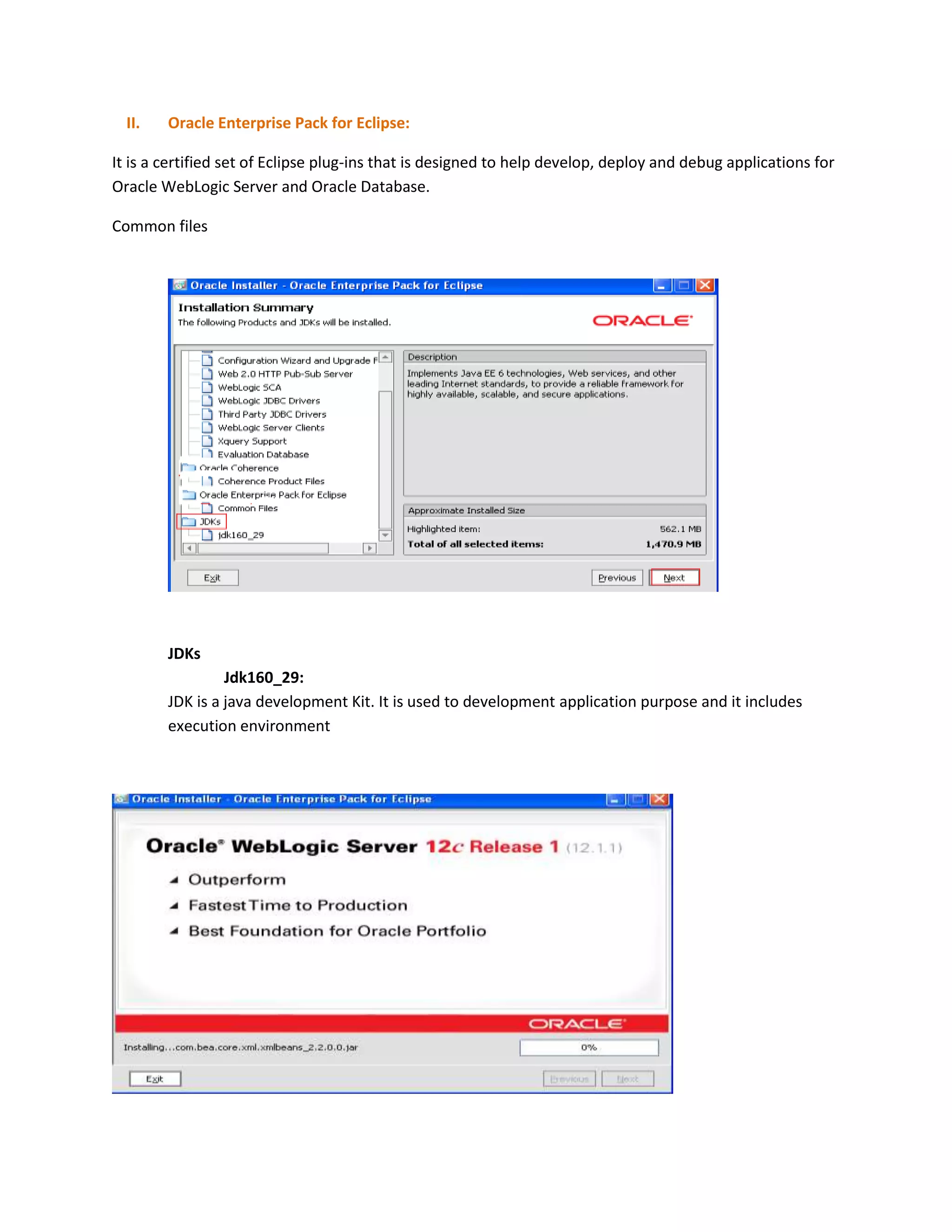 12c weblogic installation steps for Windows | PDF