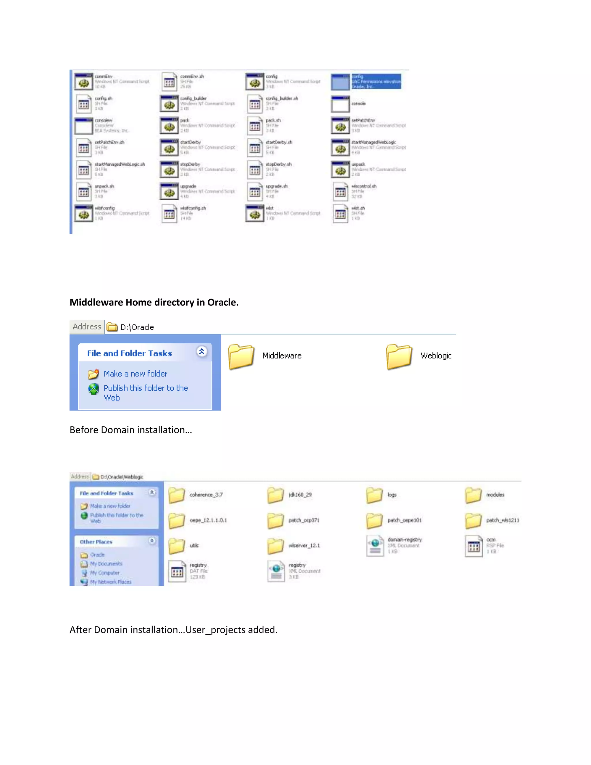 12c weblogic installation steps for Windows | PDF