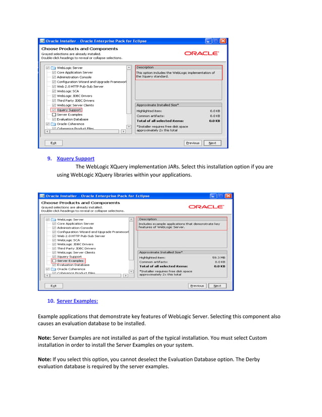 12c weblogic installation steps for Windows | PDF
