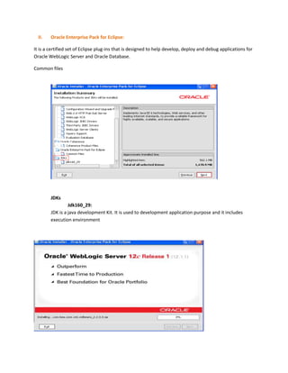 12c weblogic installation steps for Windows | DOCX