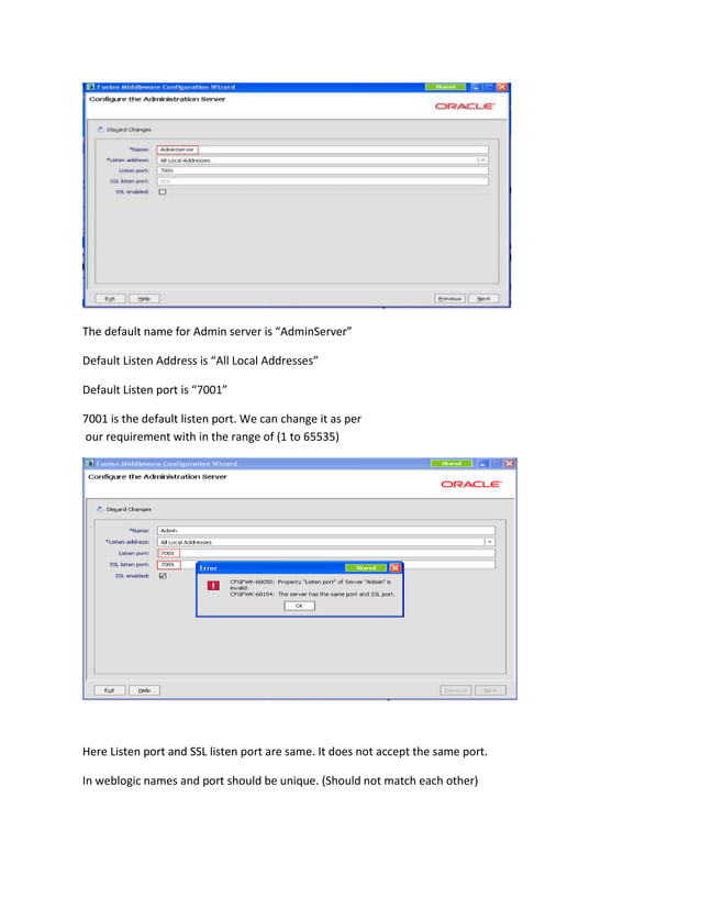 12c weblogic installation steps for Windows | PDF