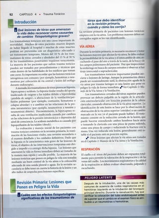 Trauma toracico ATLS. MANEJO INICIAL | PDF