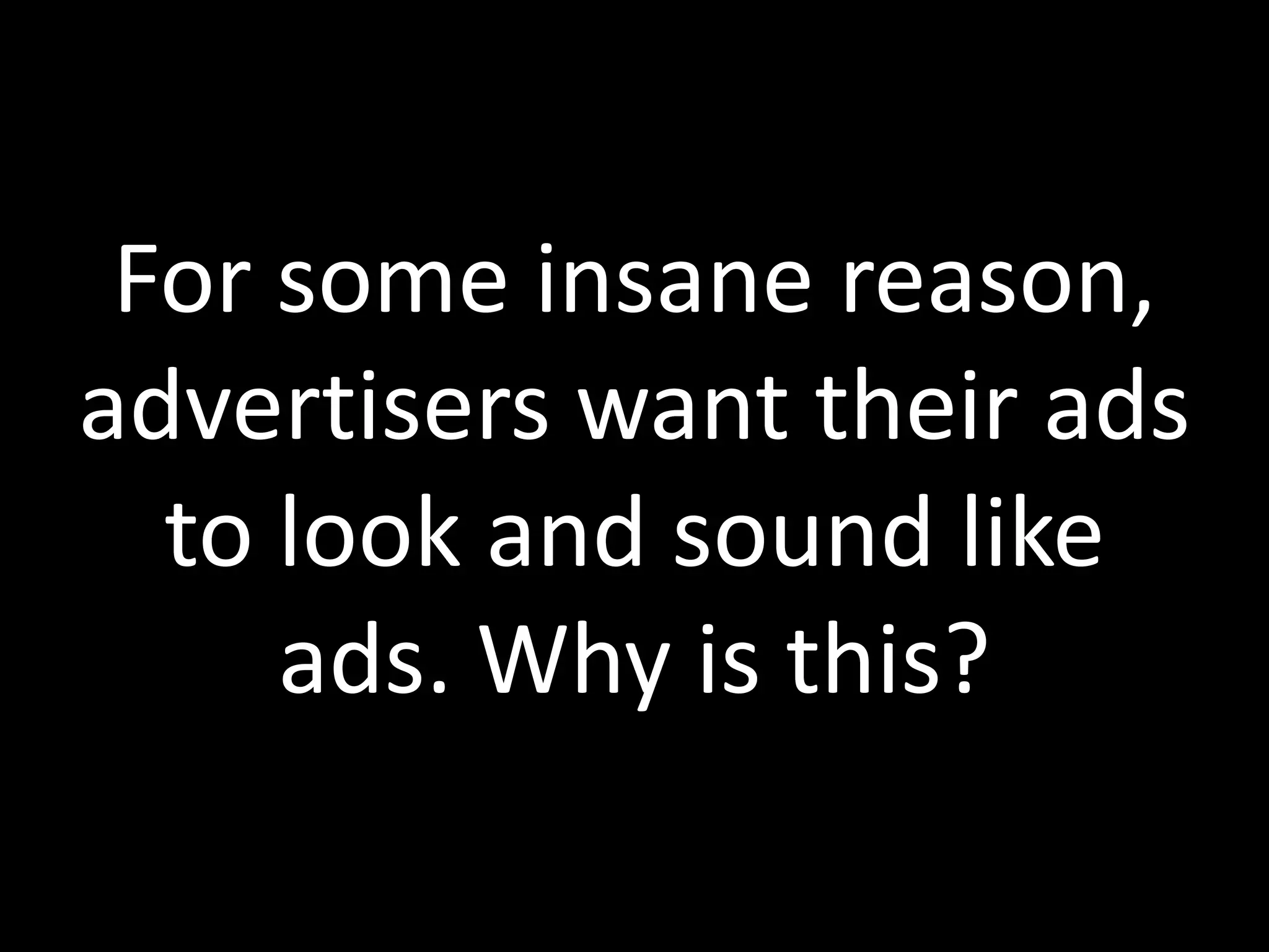 12 causes of advertising failure | PPT