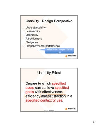 The Why and How of Usability and User Experience (UX) Testing | PDF