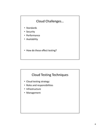 Cloud-based Testing: Flexible, Scalable, On-demand, and Cheaper | PDF
