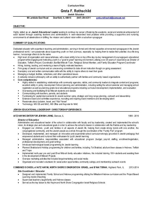 Rothschild.Greta.Final 2017.Resume