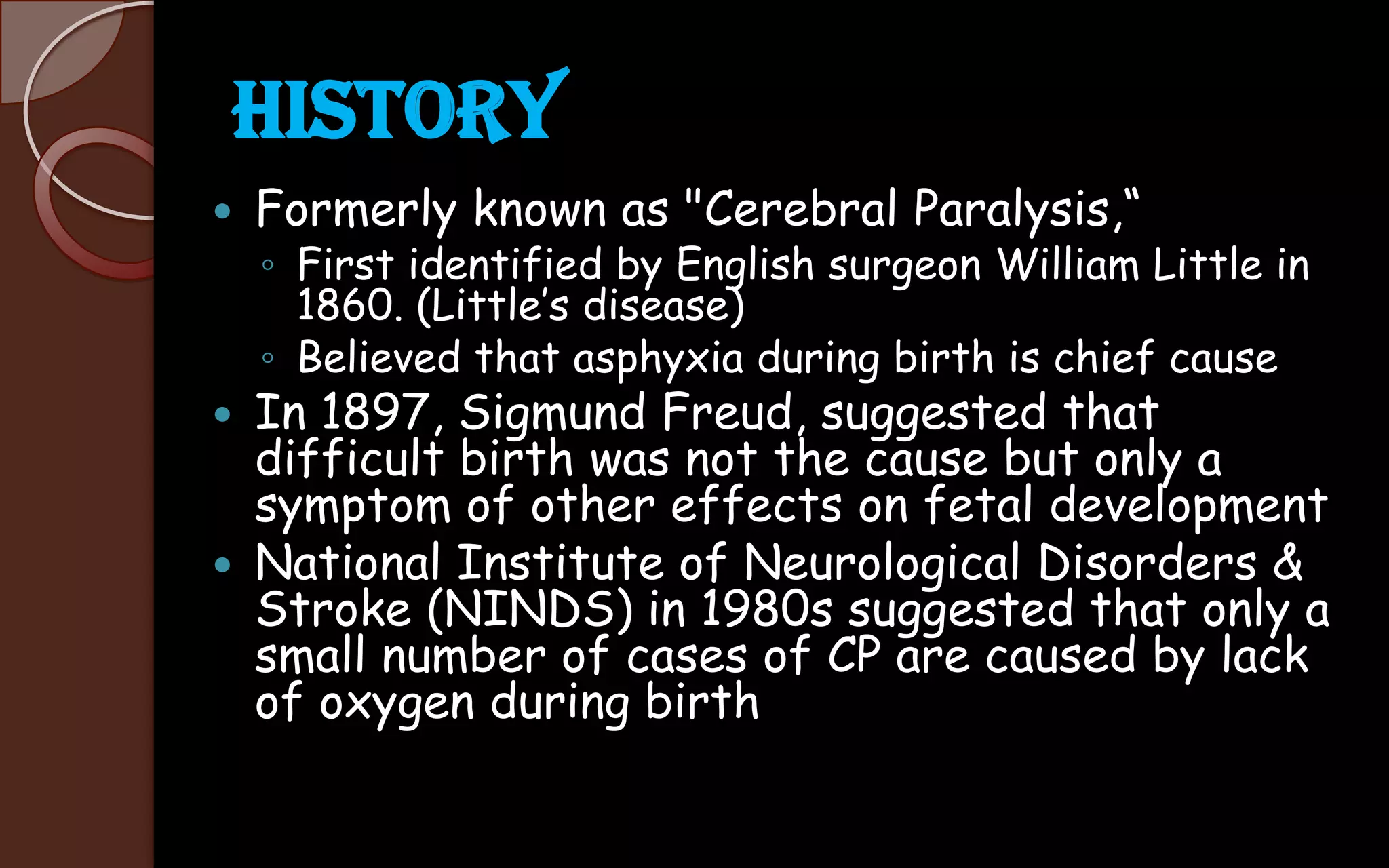 Cerebral Palsy: PT assessment and Management | PPTX