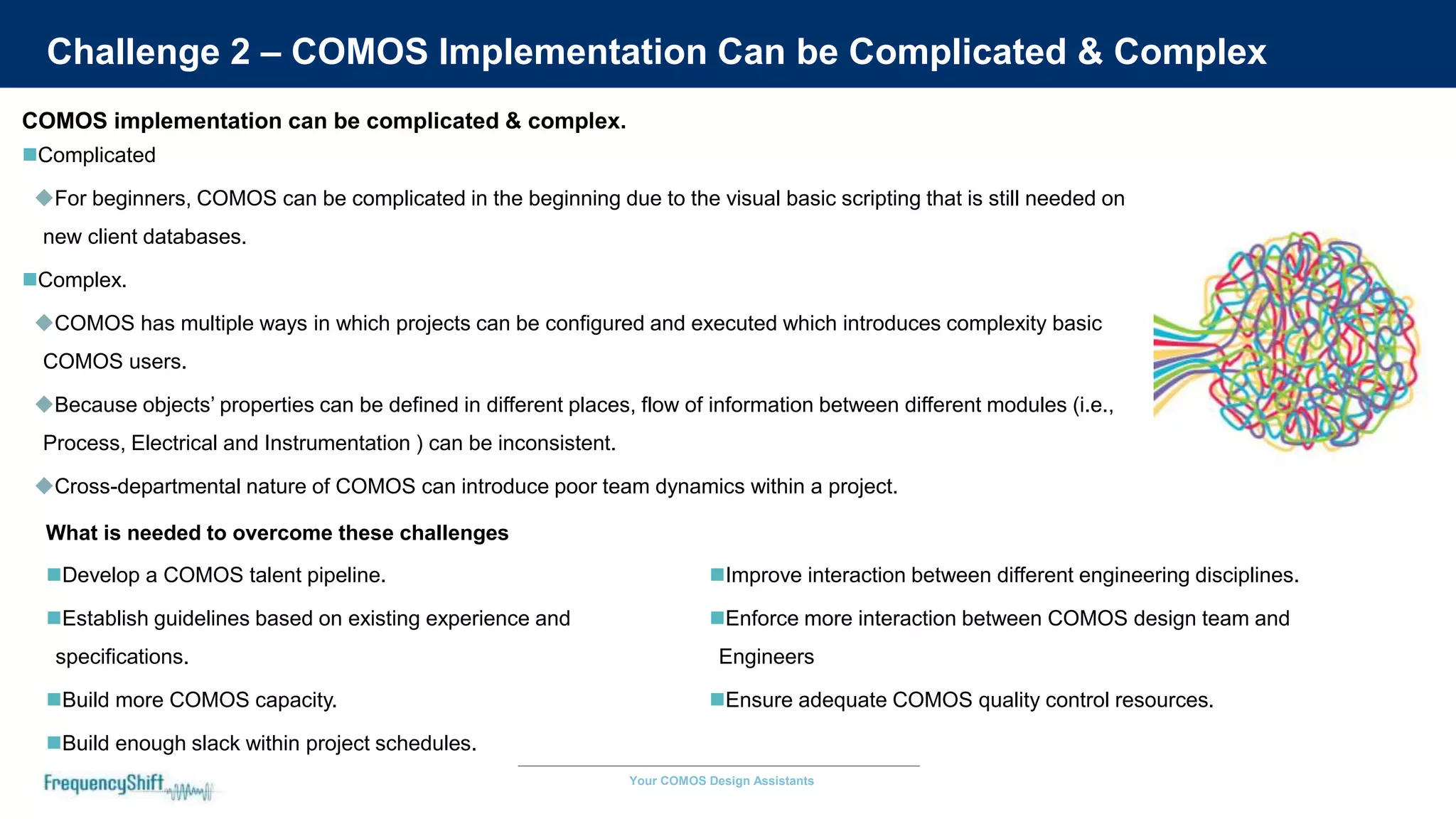 12 challenges with comos implementation | PPTX