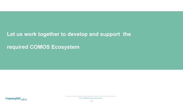 12 challenges with comos implementation | PPTX | Web Development | Internet