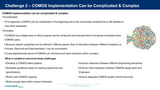 12 challenges with comos implementation | PPTX | Web Development | Internet