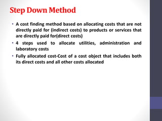 Chapter 12: Provider Cost Finding Methods | PPT