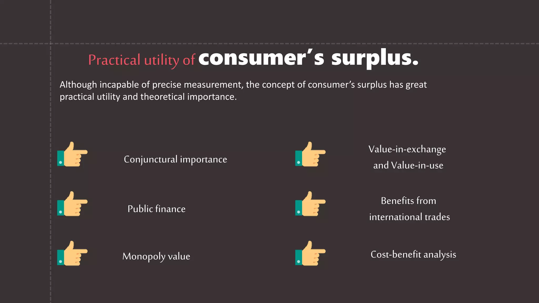 consumer's surplus, economics. | PPTX