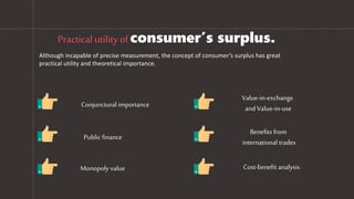 consumer's surplus, economics. | PPTX | Commodities | Economy