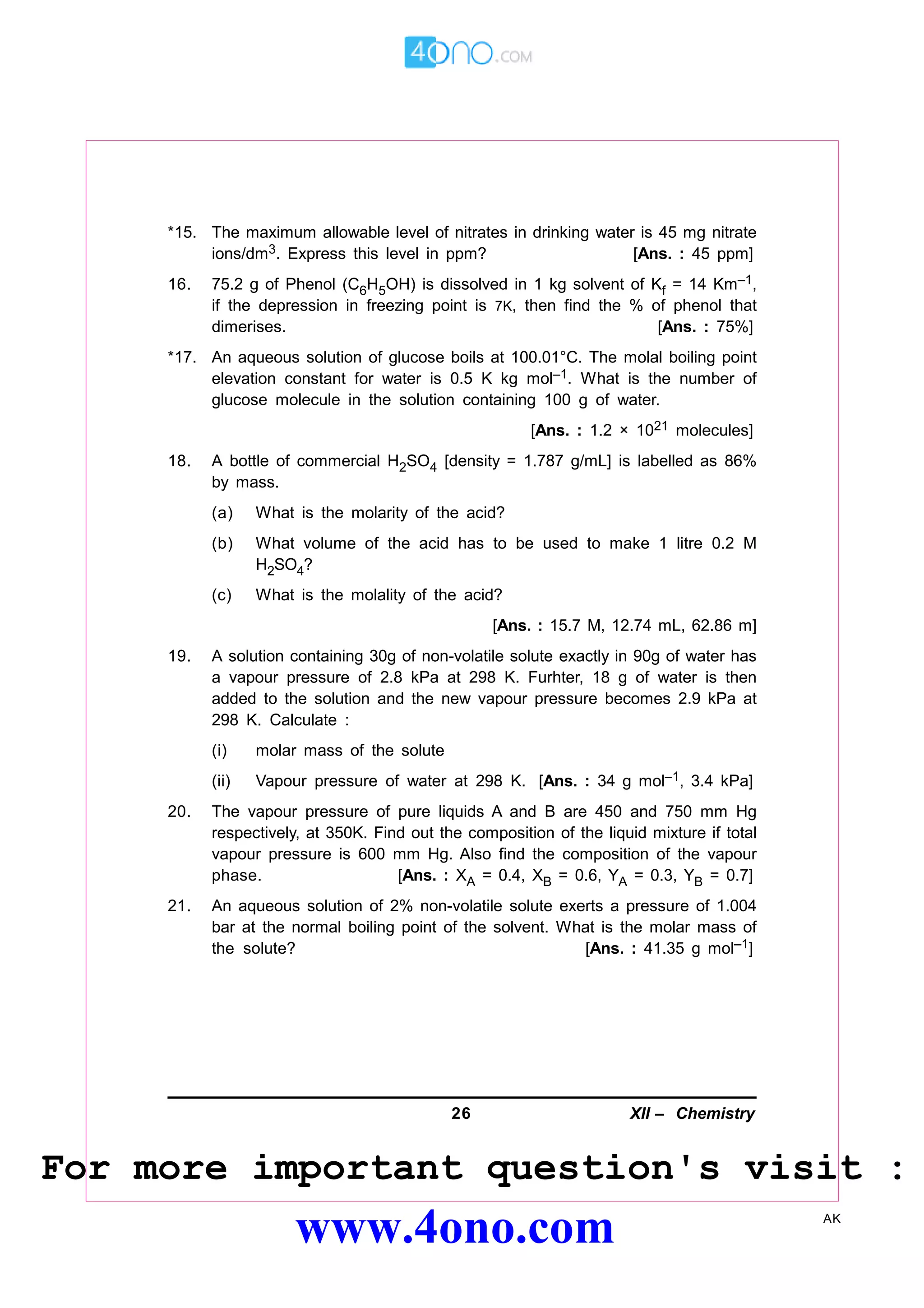 12 chemistry impq_ch02_solutions_01 | PDF