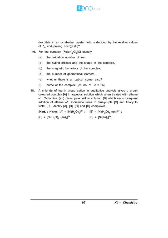 12 chemistry impq_ch09_coordination_compounds_01 | PDF