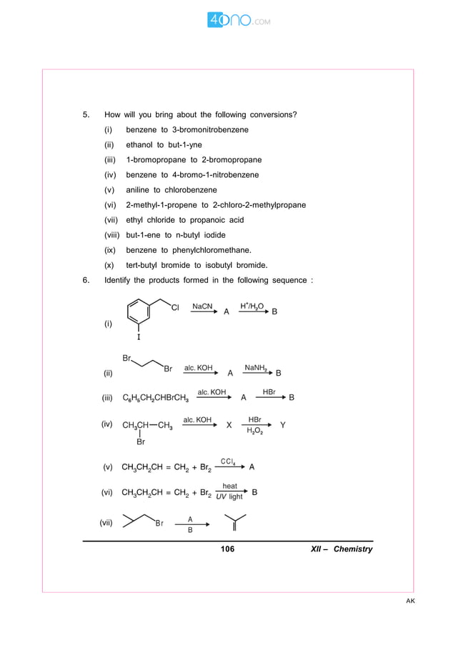 12 chemistry impq_ch10_haloalkanes_and_haloarenes_01 | PDF