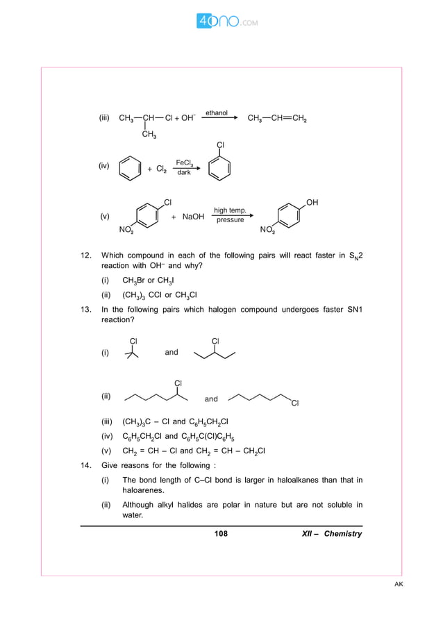 12 chemistry impq_ch10_haloalkanes_and_haloarenes_01 | PDF