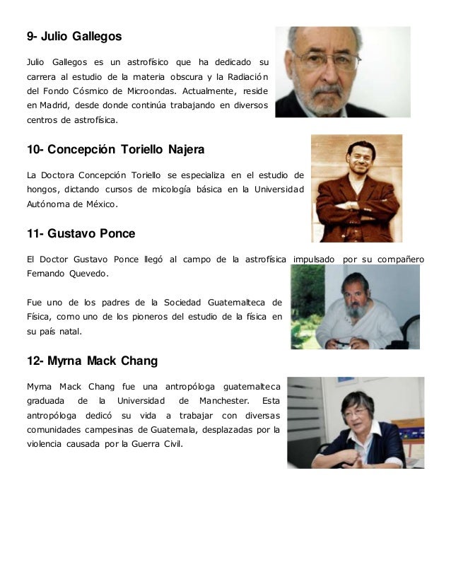 12 cientificos de guatemala