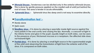 12, CLINICAL EXAMINATION OF NOSE. practical purpose | PPT