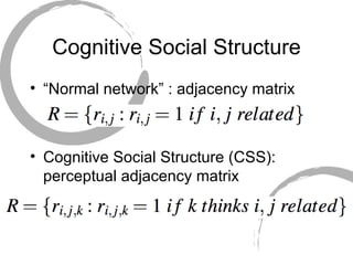 12 Cognitive Social Structure | PPT | Social Networking | Internet