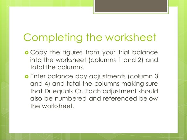 12 column worksheet