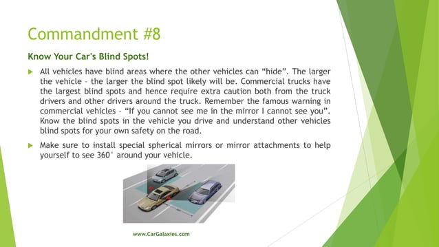 12 commandments of defensive driving | PPTX | Auto Safety | Automotive
