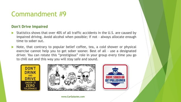 12 commandments of defensive driving | PPTX | Auto Safety | Automotive