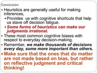 12 common biases that affect how we make | PPTX