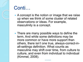 Conceptualization and Operationalisation stat 716 | PPTX | Science