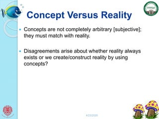 Conceptualization and Operationalisation stat 716 | PPTX