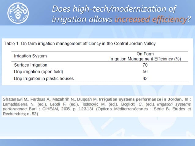 Consumptive and non-consumptive water use: Getting the right framework ...