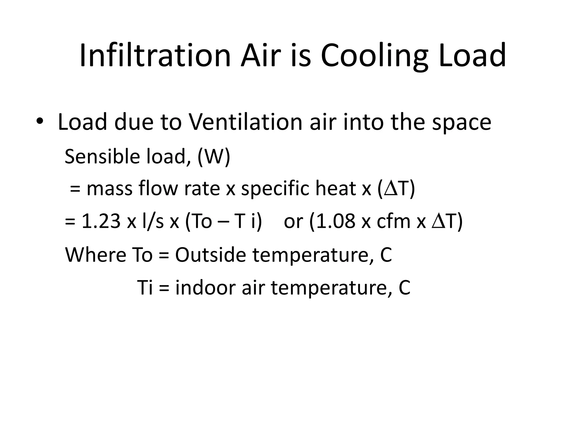 12 Cooling Load Calculations | PDF