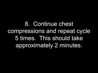 Cardiopulmonary resuscitation | PPTX | First Aid | Injuries