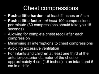 Cardiopulmonary resuscitation | PPTX | First Aid | Injuries