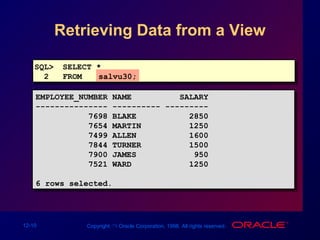 Les12 creating views | PPT
