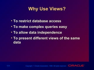 Les12 creating views | PPT